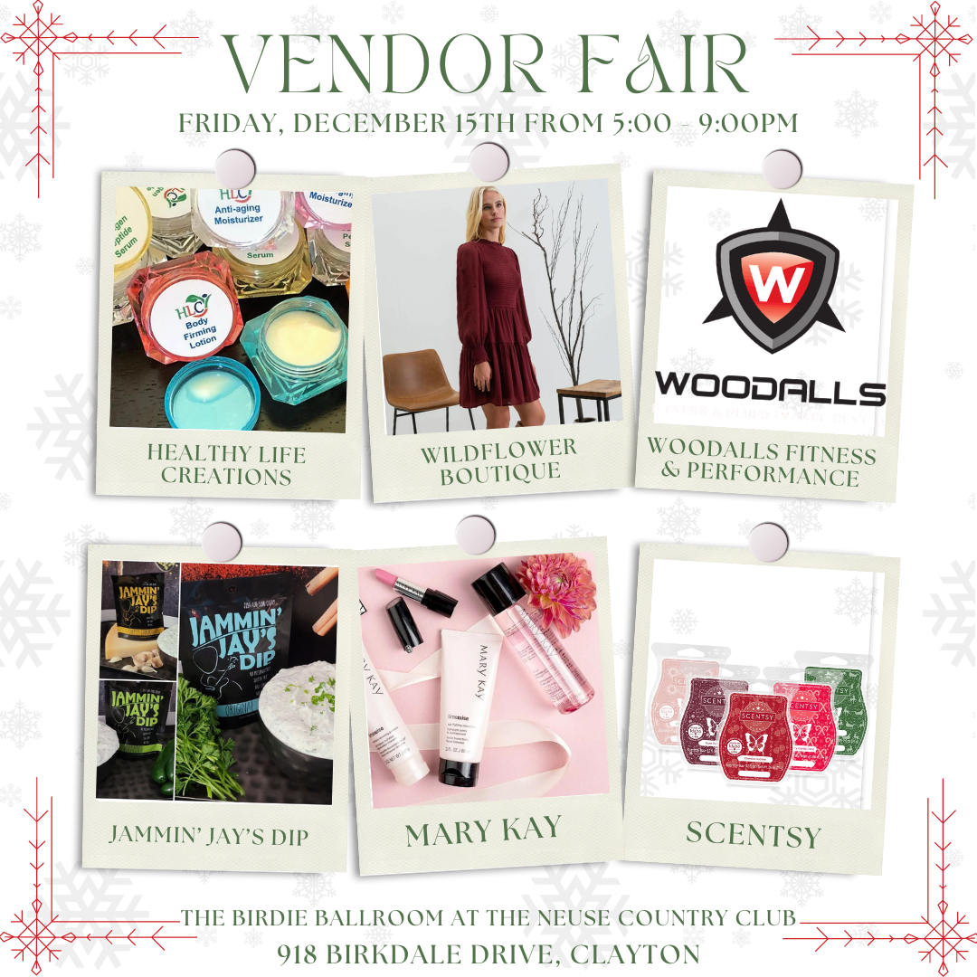 Holiday Vendor Fair - Neuse Country Club