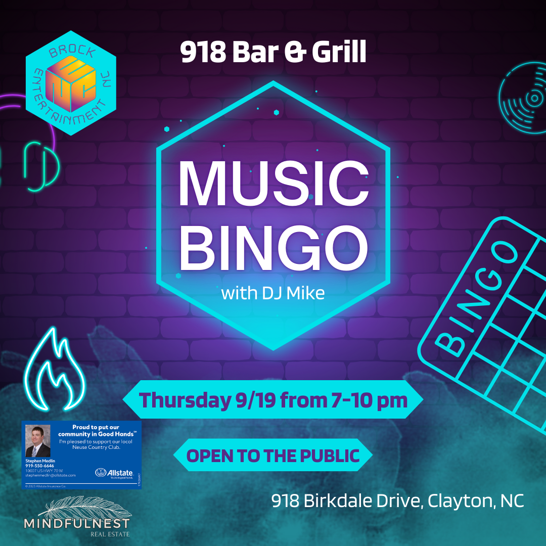 Music Bingo with DJ Mike - Neuse Country Club